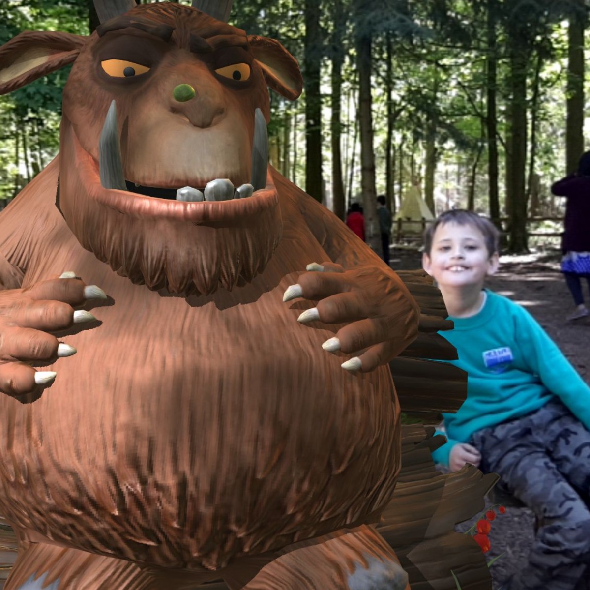 Gruffalo Hunt in Thetford Forest - Castle School