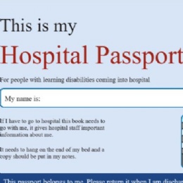 Hospital Passports - a useful document - Castle School